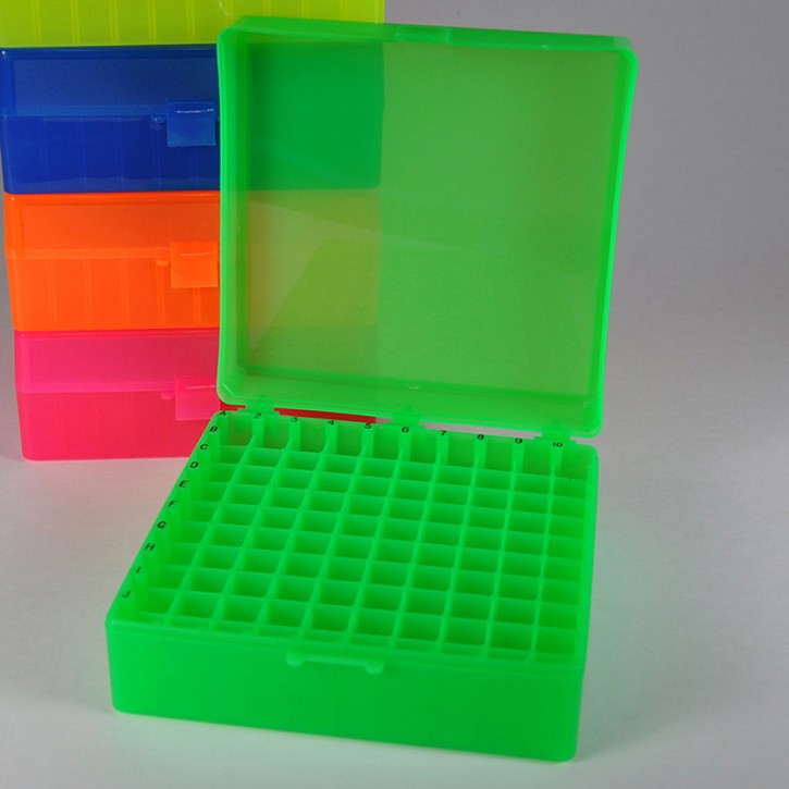 100-Pos. Freezer Storage Rack Green (5 p.)-MD-AL-01725