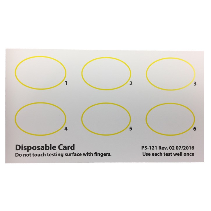 Disposable Cards for MCLX Kit - manuel blood typing (25 test card with ...