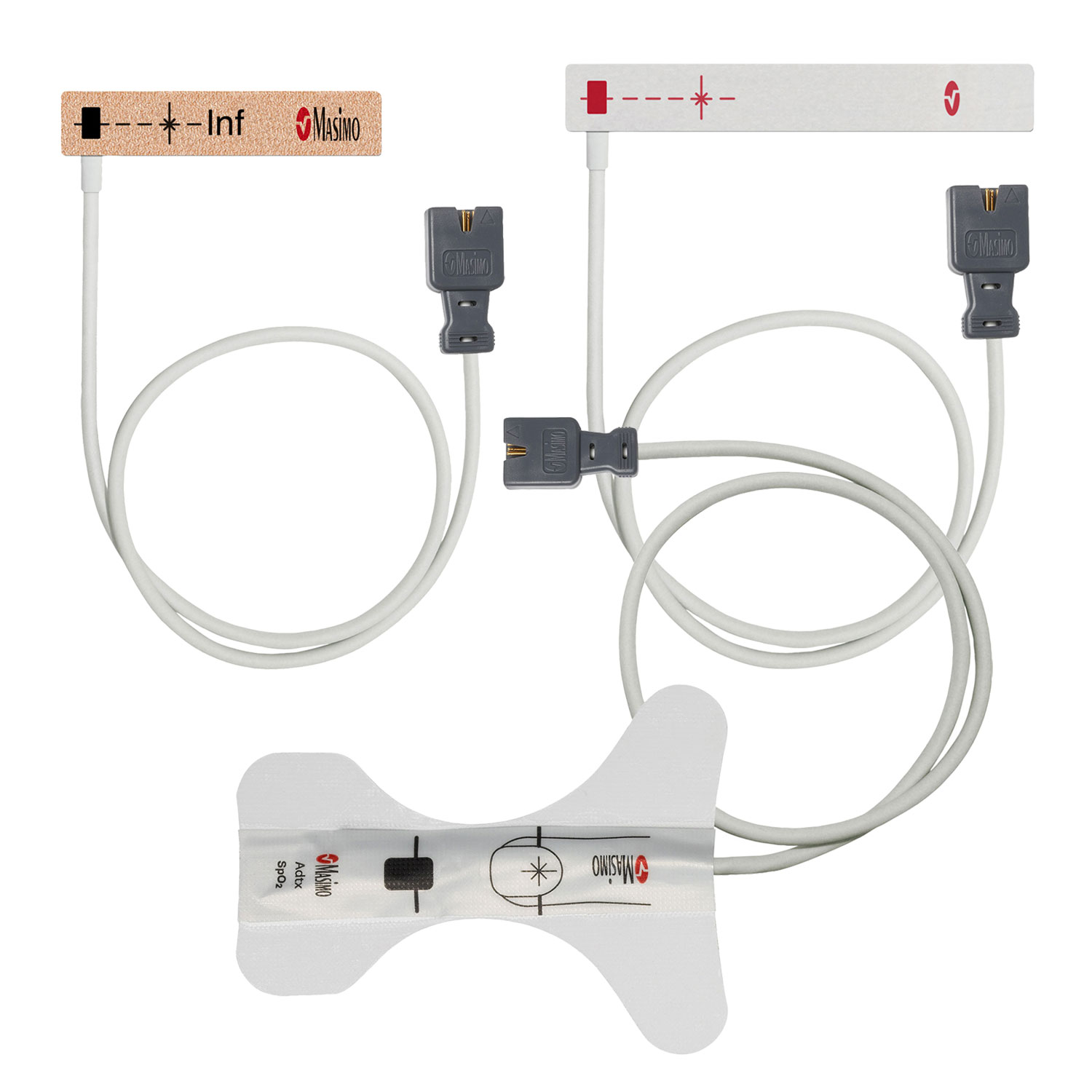 Masimo LNCS® sensors for various extremities (disposable)-402005M-LNCS